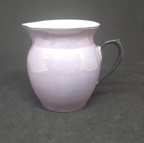 Kitchen | Vintage Purple Lusterware Creamer With Black Handle | Poshmark